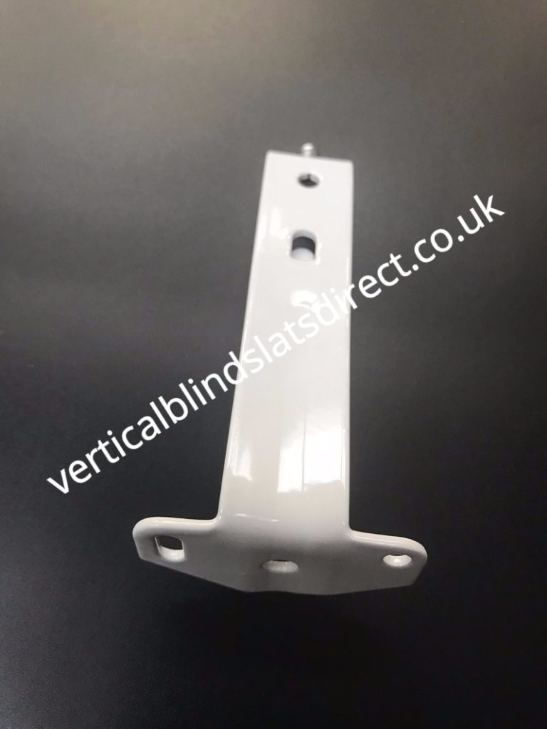 Vertical Blind Face Fix Brackets - Pack Of 2 - WHITE - 95mm - Vertical ...